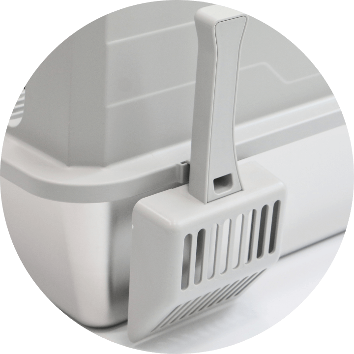 XXL Full Enclosed Stainless Steel Litter Box
